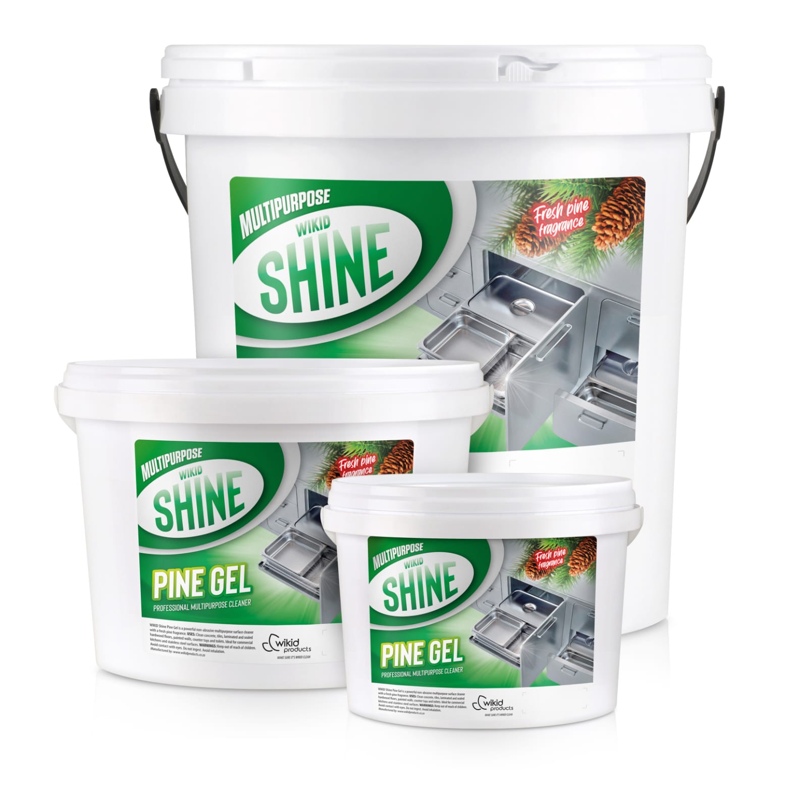 WIKID Shine Pine Gel – Greenseal